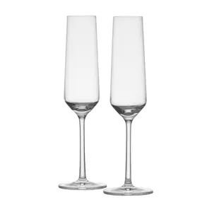 SCHOTT ZWIESEL Tritan Pure Champagne Flute, Set Of 2 - Clear