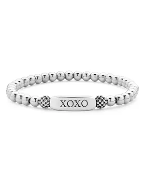 Lagos Sterling Xoxo Bracelet - Silver