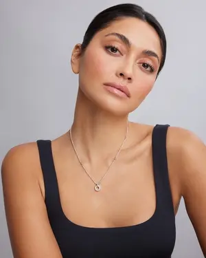 Lagos Sterling Caviar Spark Diamond Pendant Necklace - Silver