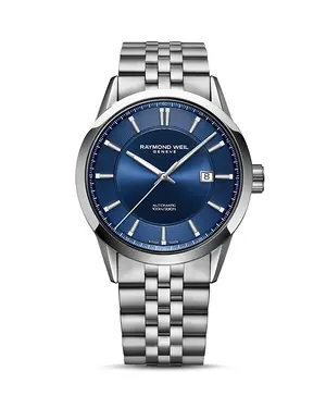RAYMOND WEIL Freelancer Watch, 42mm - Blue/silver
