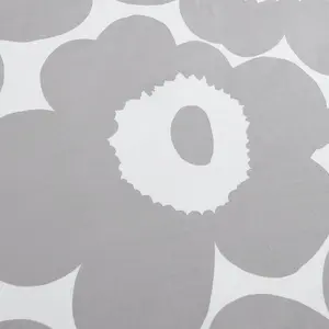 Marimekko Unikko Blue Comforter Set, King - Gray