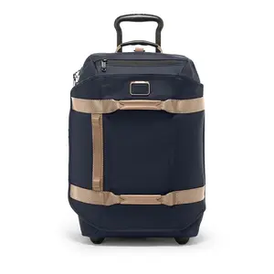 Tumi Alpha Bravo Wheeled Duffle Midnight Navy
