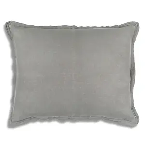 LILI ALESSANDRA Bloom Standard Pillow - Light Gray