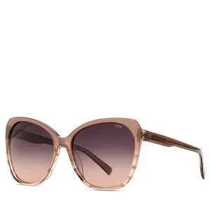 Tumi 502 Square Gradient Sunglasses Beige/brown Gradient
