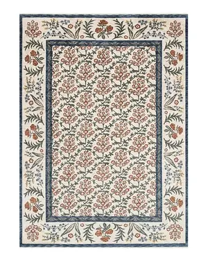 RIFLE PAPER CO. Kismet Kis-02 Area Rug, 6'7 X 9'4 - Cream