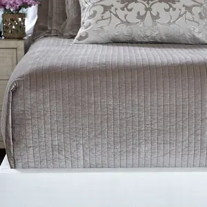 LILI ALESSANDRA Aria Quilted Coverlet, King - Raffia