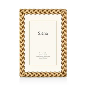SIENA Golden Braid Frame, 5 X 7 - No Color