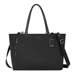 Tumi Voyageur Valetta Large Tote Bag Black/gunmetal