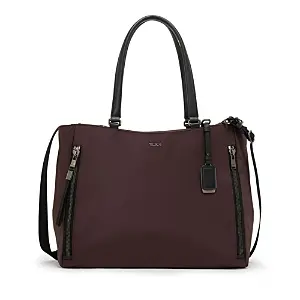 Tumi Voyageur Valetta Large Tote Bag Deep Plum