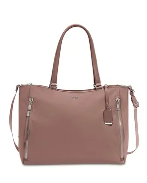 Tumi Voyageur Valetta Large Tote Bag Light Mauve