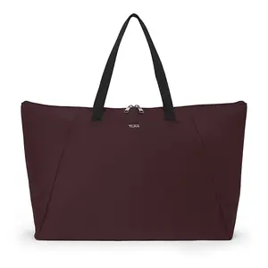Tumi Voyageur Just In Case Large Zip Tote Bag Deep Plum