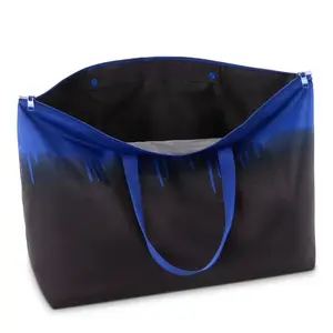 Tumi Voyageur Just In Case Large Zip Tote Bag - Electric Blue Spray Paint
