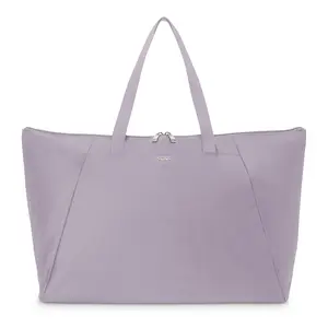Tumi Voyageur Just In Case Large Zip Tote Bag Lavender