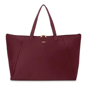 Tumi Voyageur Just In Case Large Zip Tote Bag Wine