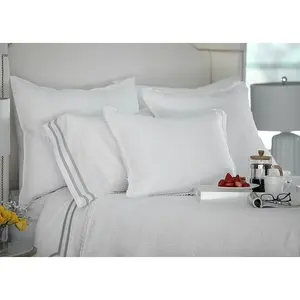 LILI ALESSANDRA Battersea Quilted European Pillow - White
