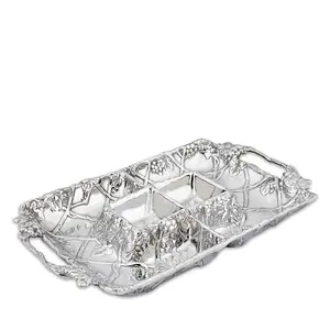VAGABOND HOUSE Grape Entertainment Tray - Silver