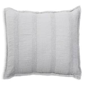 POM POM AT HOME Nantucket Euro Sham - Grey