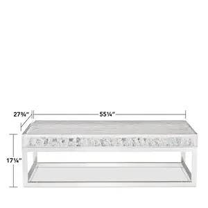 BERNHARDT Arctic Cocktail Table