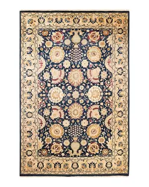 Bloomingdale'S Mogul M1183 Area Rug, 6' X 8'10 - Blue