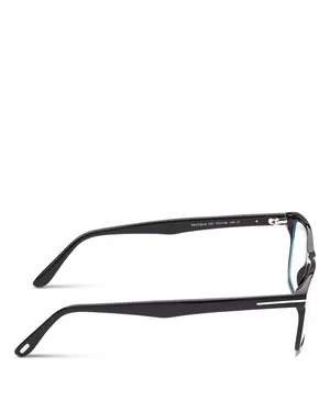 TOM FORD Square Blue Light Glasses 55mm - Black