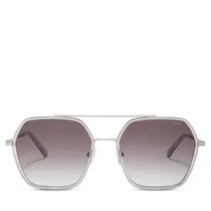 Tumi Hexagon Double Bar Sunglasses, 56mm