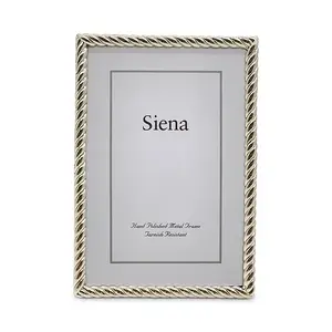 SIENA Rope 5 X 7 Picture Frame - Silver
