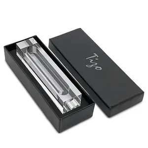 TIZO Lucite Mezuzah 4.5 - Clear