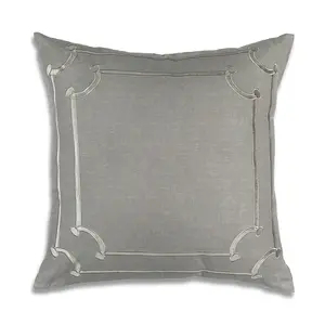 LILI ALESSANDRA Jana European Pillow - Light Gray
