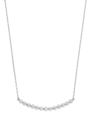 BLOOMINGDALE'S Diamond Bar Necklace, 0.75 Tcw
