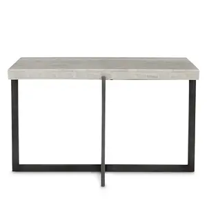 BERNHARDT Stillwater Large Outdoor Cocktail Table - Terrazzo/flint Gray