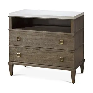 UNIVERSAL Bloomingdale's Leo Two-drawer Nightstand - Wood