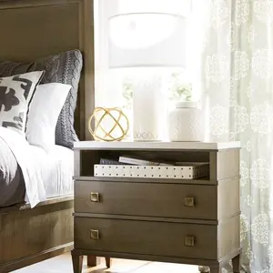 UNIVERSAL Bloomingdale's Leo Two-drawer Nightstand