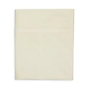 HOME TREASURES Ritz Flat Sheet, Queen - Ivory