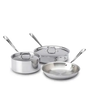 ALL-CLAD D3 Steel 5-piece Cookware Set