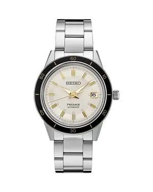 SEIKO Seiko Presage 40.8mm Watch Cream/silver