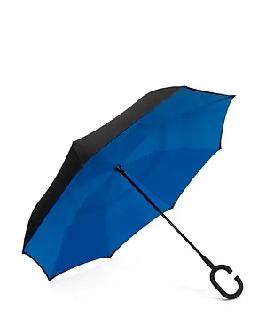 ON GOSSAMER ShedRain UnbelievaBrella Umbrella Black/ocean