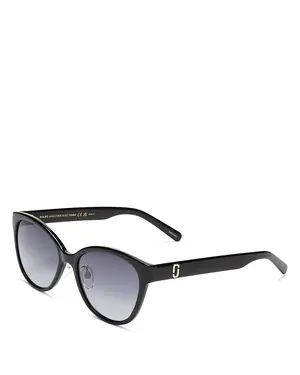 Marc Jacobs Round Sunglasses - Black/gray Gradient