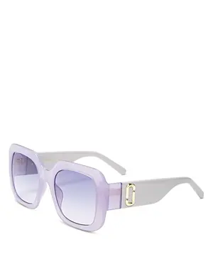 Marc Jacobs Marc Jacobs Square Sunglasses Purple/purple Gradient
