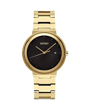 SEIKO Seiko Essentials Contemporary Watch 40.6mm Black/gold