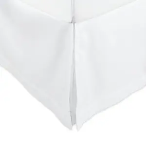 HOME TREASURES Royal Sateen Bedskirt, King - White