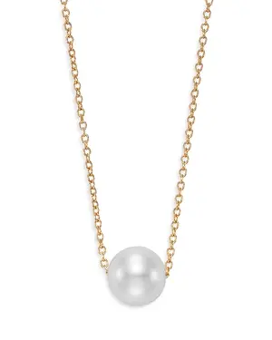 Bloomingdale'S Cultured Freshwater Pearl Pendant Necklace - Gold
