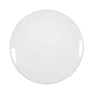COSTA NOVA Pearl Dinner Plate - White