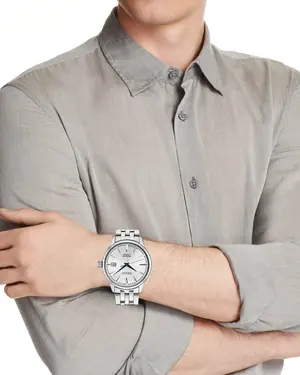 SEIKO Presage 40.5mm Watch - Silver/silver