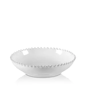 COSTA NOVA Pearl Pasta Bowl/rim Soup Bowl - White