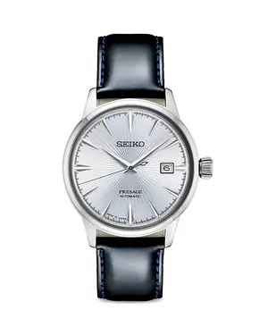SEIKO Presage Strap Watch - Silver
