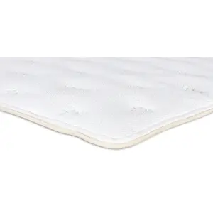 ASTERIA Natural Two Sided Mattress Topper, California King Exclusive - White