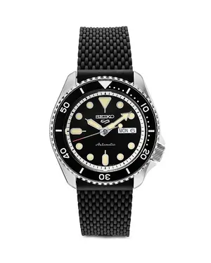 SEIKO 5 Sports 42.5mm Watch - Black