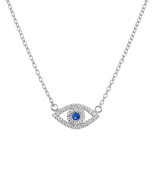 Evil Eye Silver Necklaces