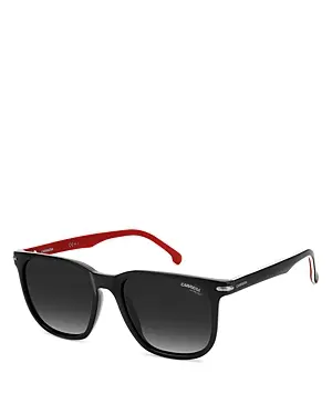 Carrera Eyewear Carrera 54mm Square Frame Sunglasses Black/black Gradient
