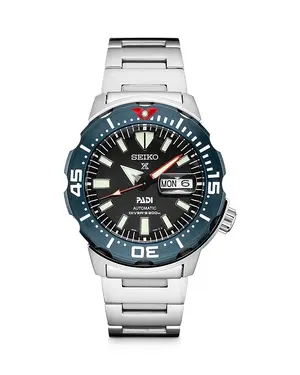 SEIKO Prospex Padi Edition Automatic Diver Watch, 47.8mm - Silver